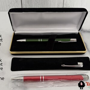 Laser Engraved Pen | Personalized Corporate Gift - Etsy