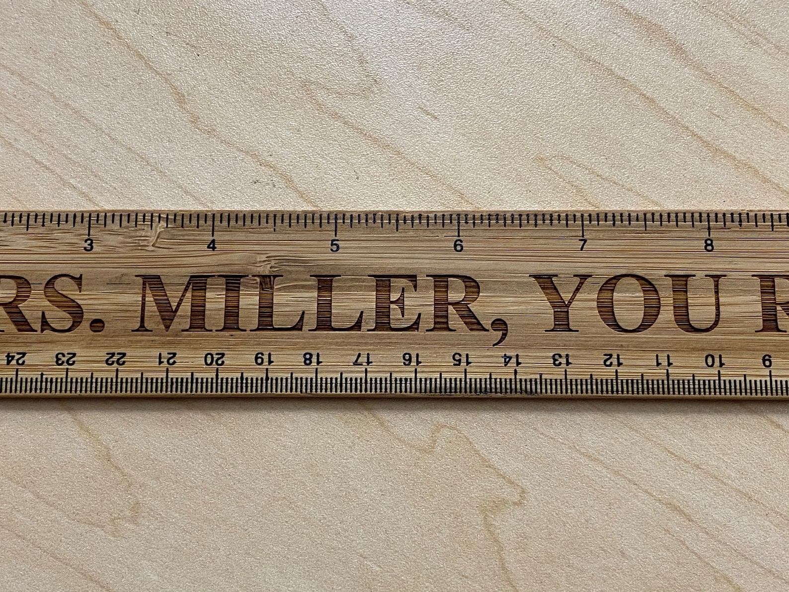Personalized Teachers Ruler Engraved Ruler Engraved | Etsy