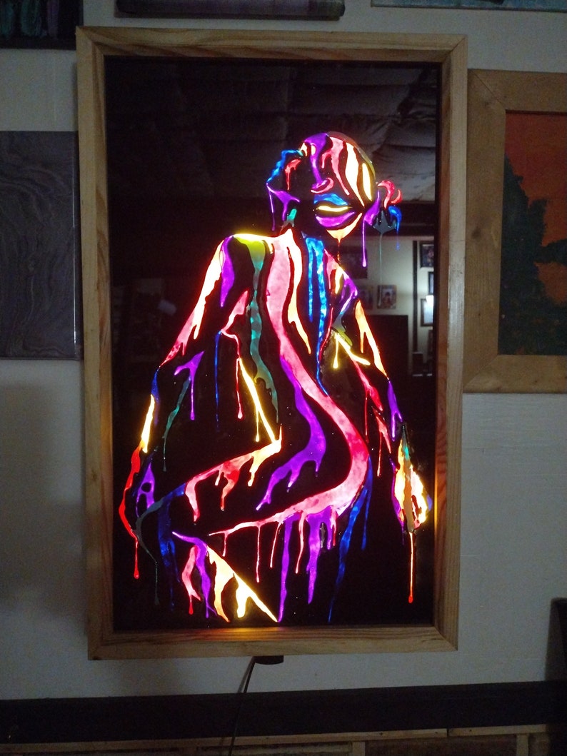 Woman Dripping SVG Paint Dripping Stencil Cricut - Etsy