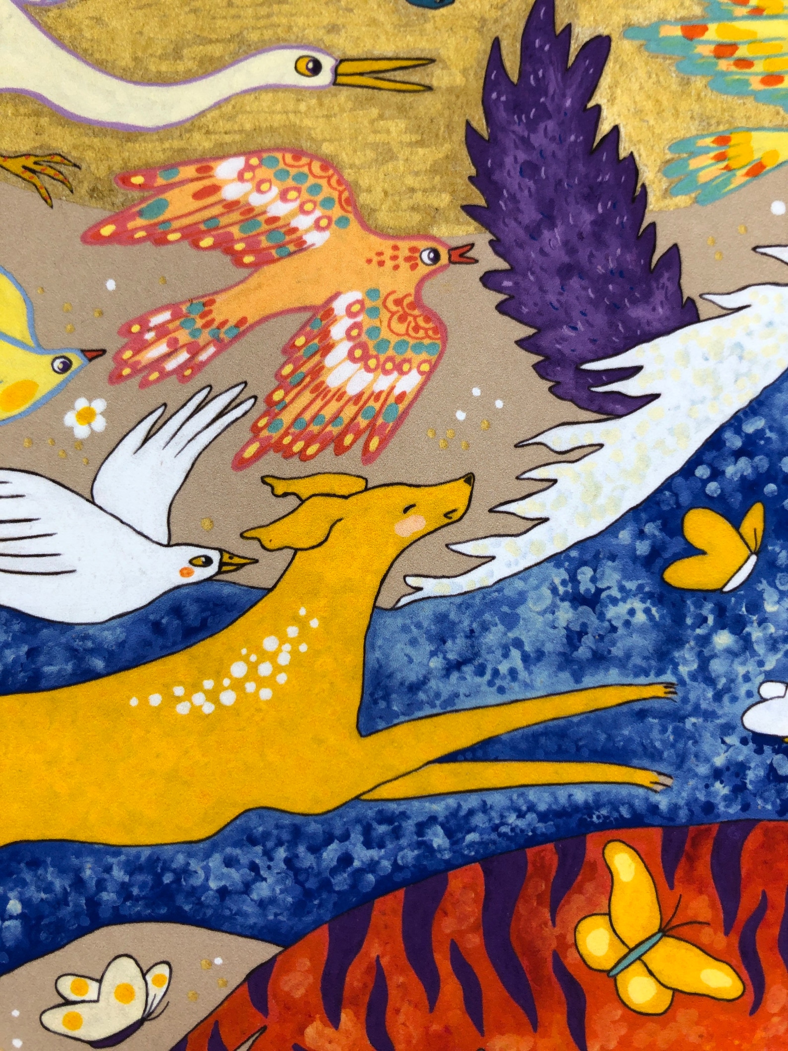 Art Print • Many Strange Creatures • E.k.mosley • A4, A3, Pano ...