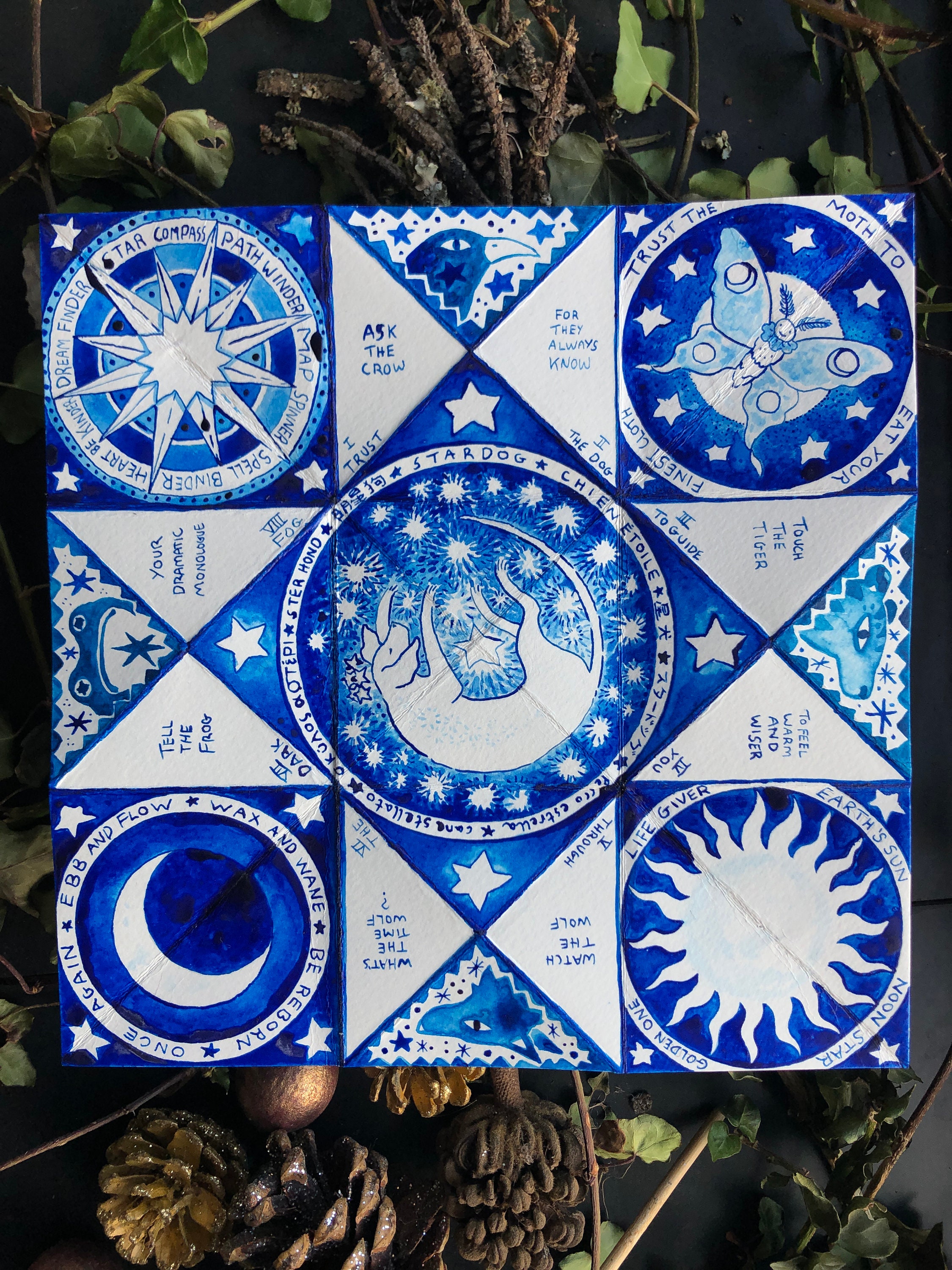 Stardog Victorian Puzzle Purse by E.k.mosley valentine/ Letter Origami ...