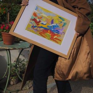 Many Strange Creatures • Unframed Art Print by E.k.mosley - Etsy