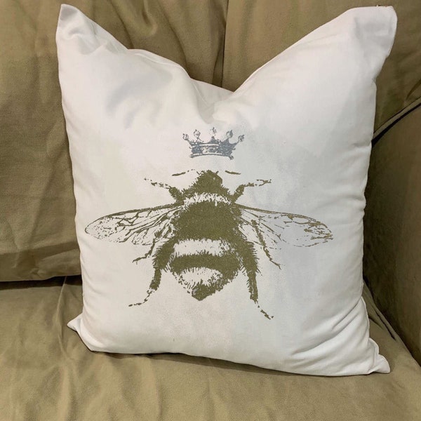 Bee Pillow - Etsy