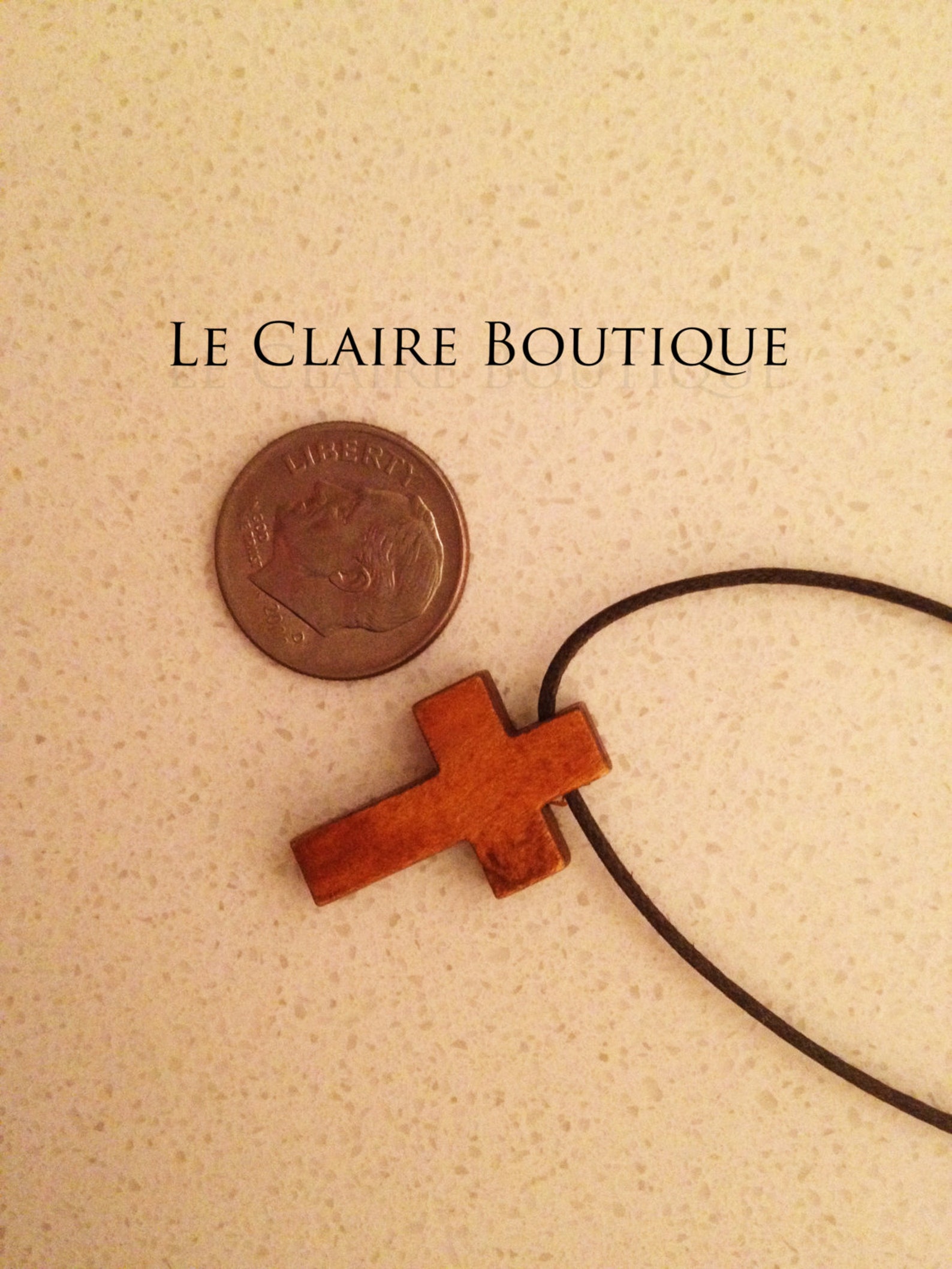 Beautiful Natural Wood Cross Pendant Necklaces - Etsy
