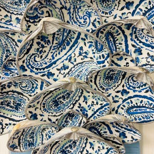 Clam Shell Turtle Mosaic~ Blue - Etsy