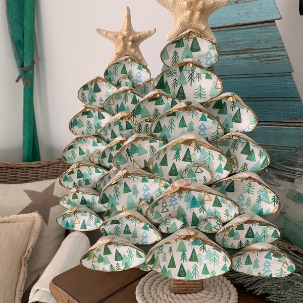 Sea Shell Christmas Tree - Etsy