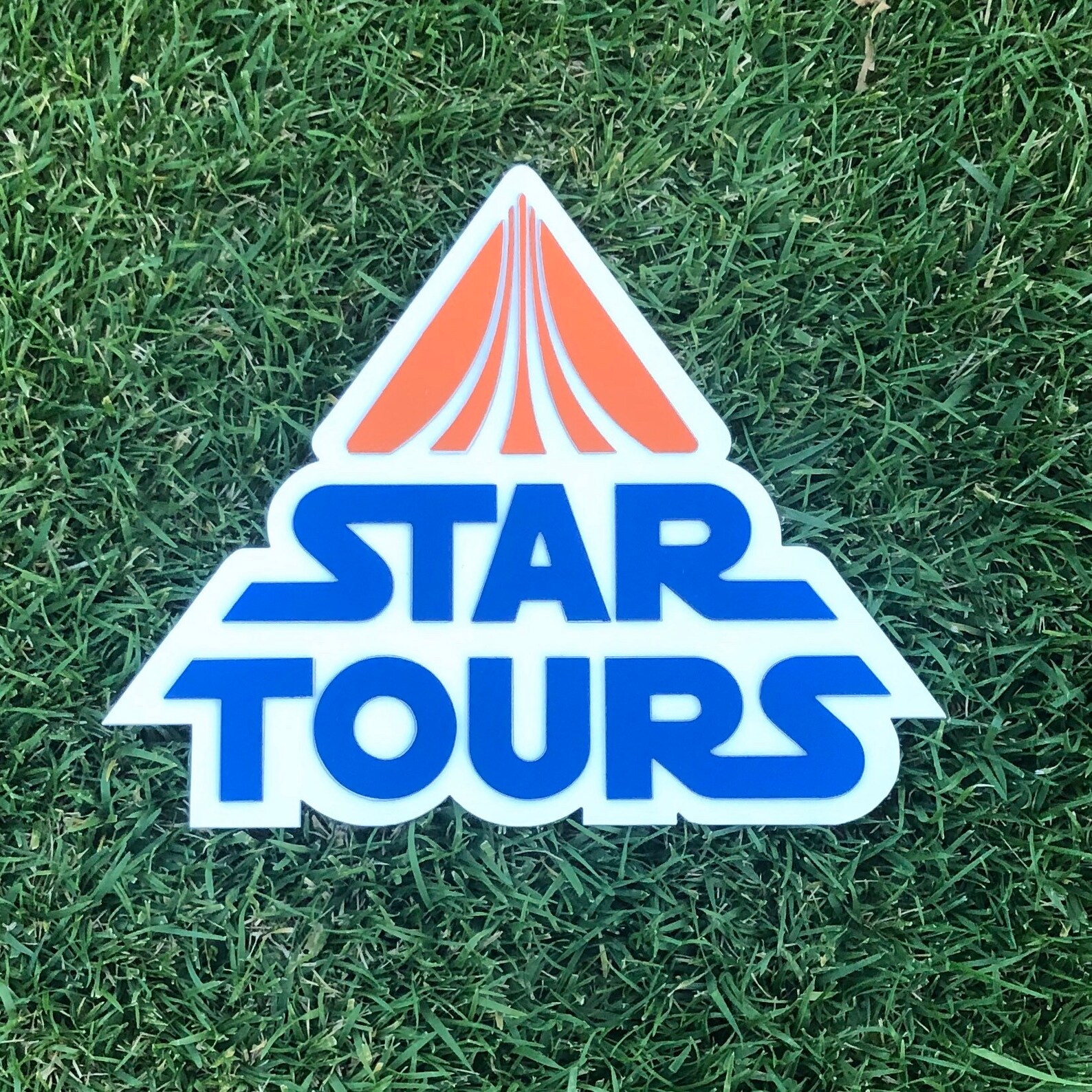 Vintage Star Tours Inspired Sign. - Etsy