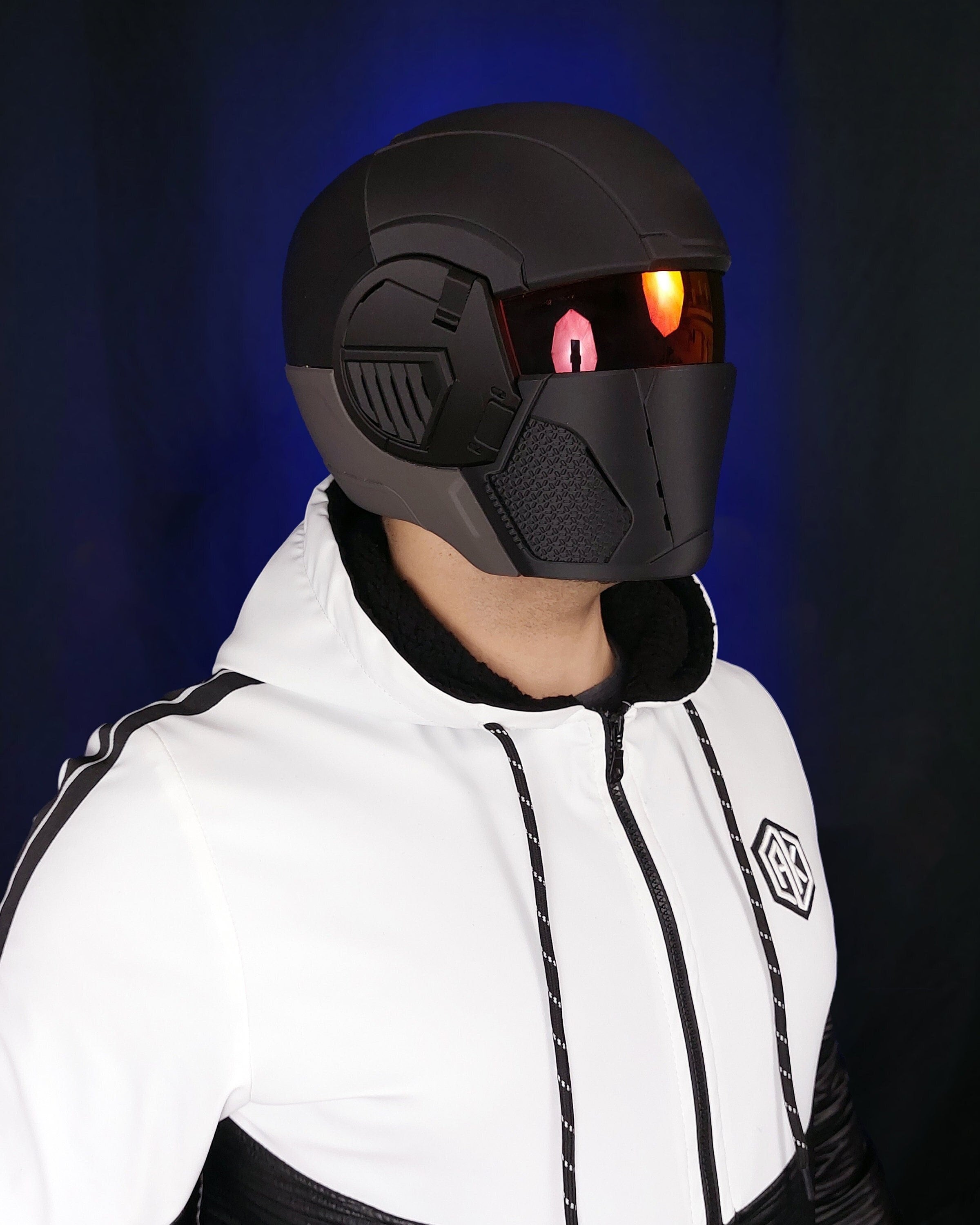 Spyder Iron Man Motorcycle Helmet