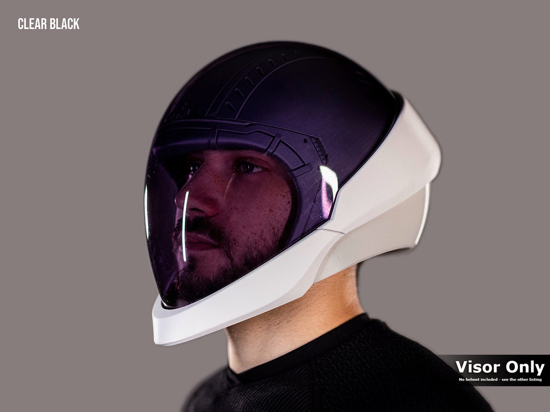 ZERO Visors - Clear and Black See-through Visors - DIY - No Helmet or ...