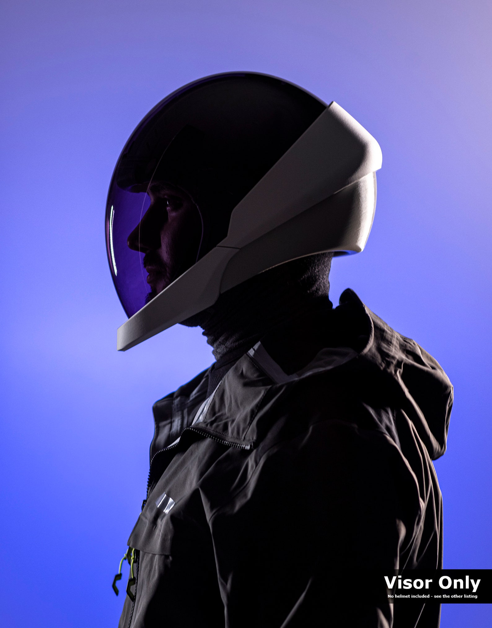 ZERO Visors - Clear and Black See-through Visors - DIY - No Helmet or ...