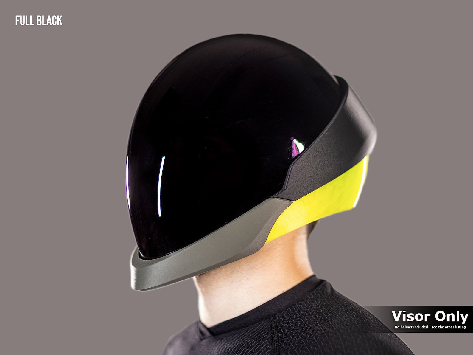 ZERO Visors - Clear and Black See-through Visors - DIY - No Helmet or ...