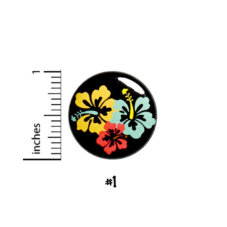 Tropical Beach Pin for Backpack Button or Fridge Magnet Set | Etsy