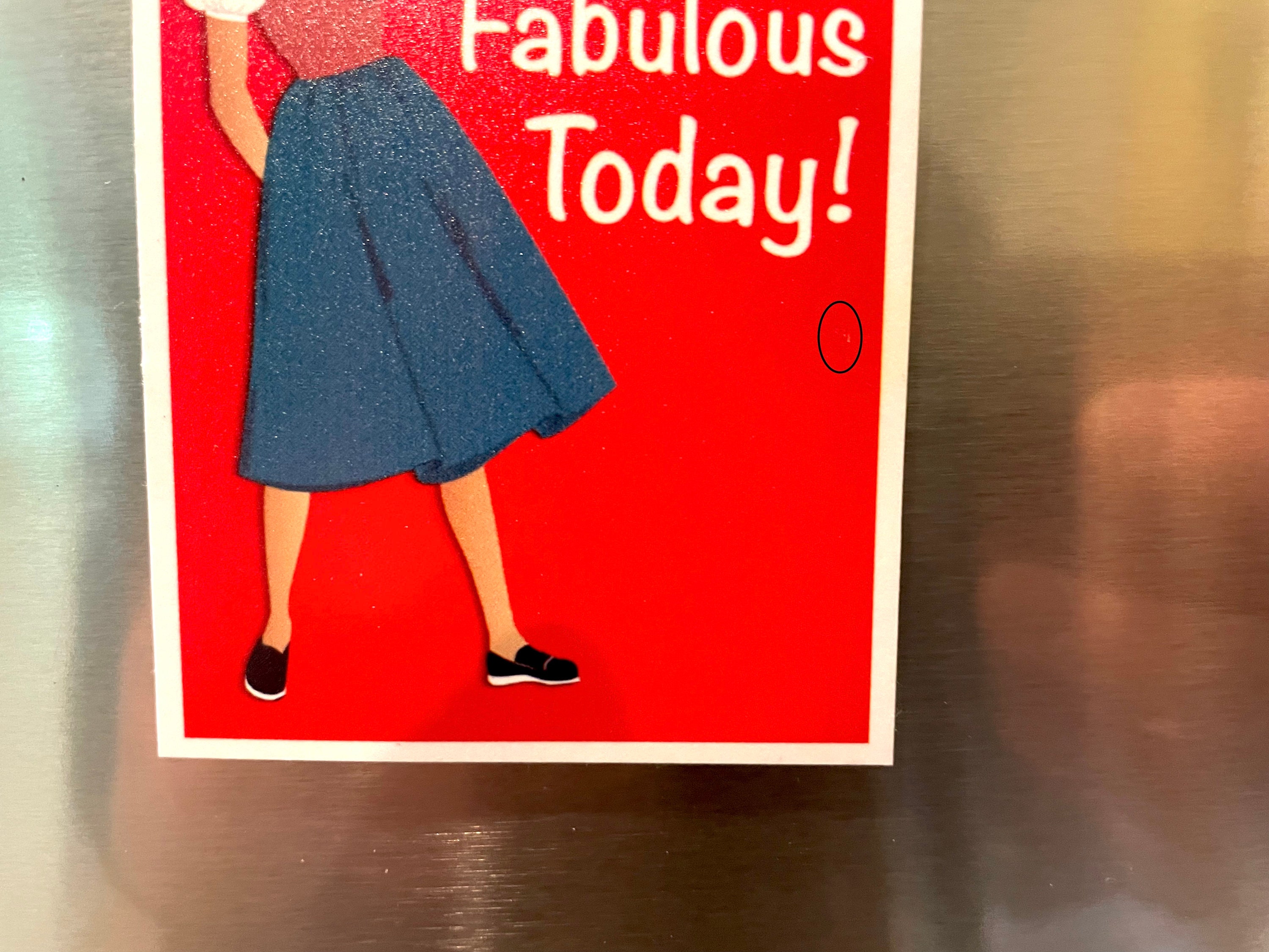 Funny 1950s Woman Profanity Gift Fridge Magnet, Vintage Style ...