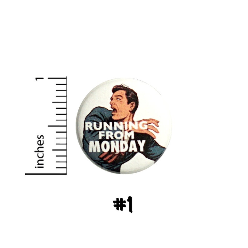 Funny Work Pin Buttons or Fridge Magnets Sarcastic Work Pins | Etsy