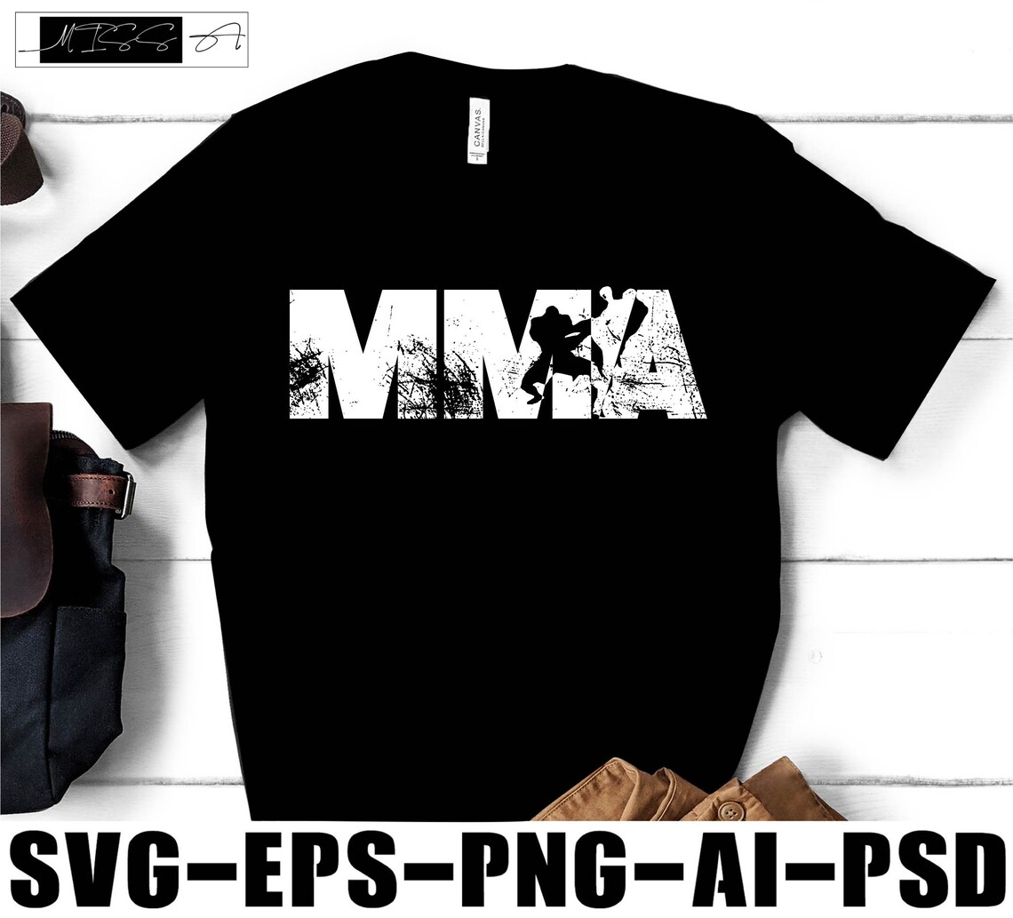 MMA Svg MMA Fight Svg MMA Design Art Mma Dad Svg Mma Mom Svg I - Etsy