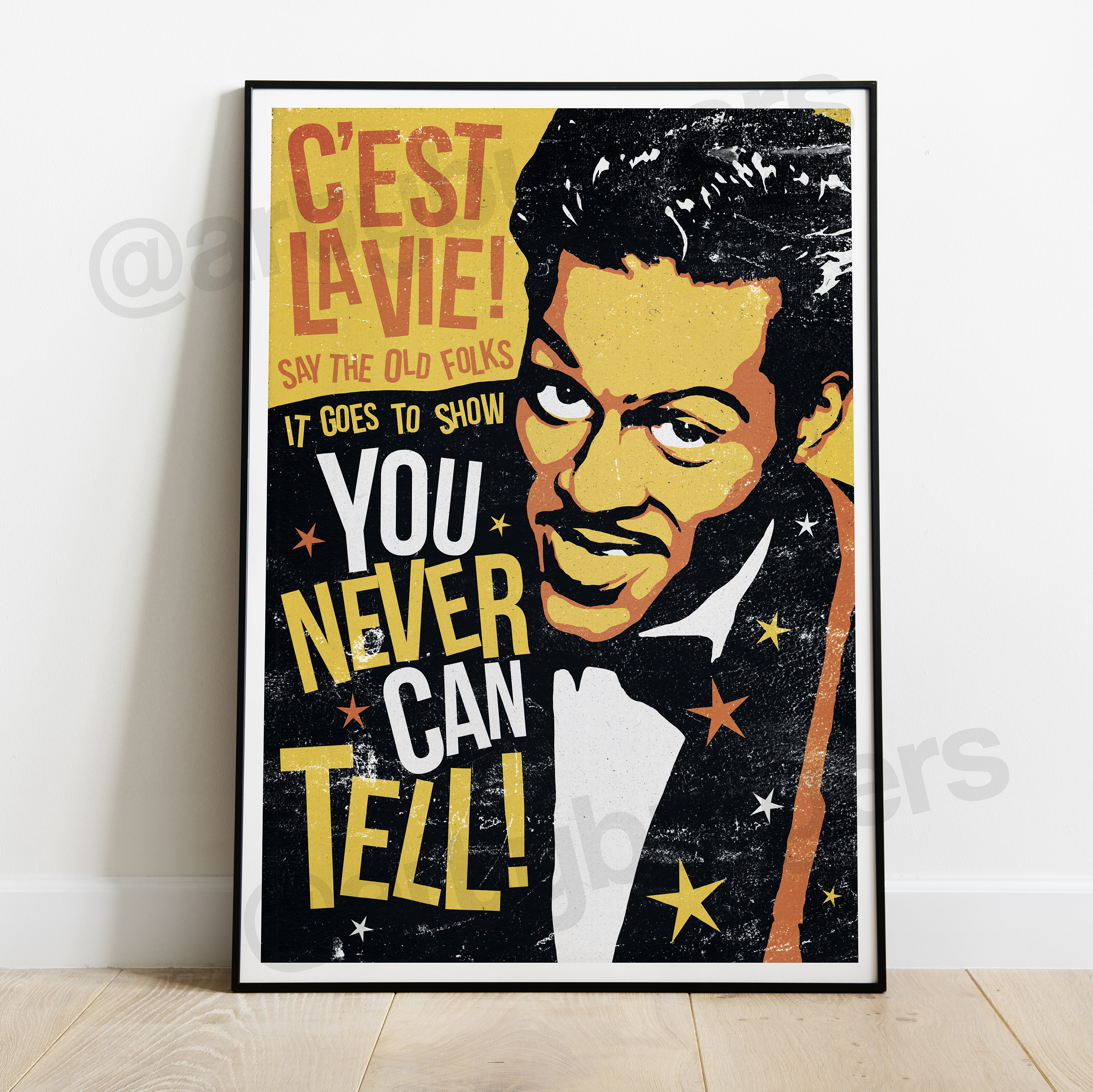 Manchester Music Poster Typography Indie Rock Art A5 A4 A3 Gig Bide ...