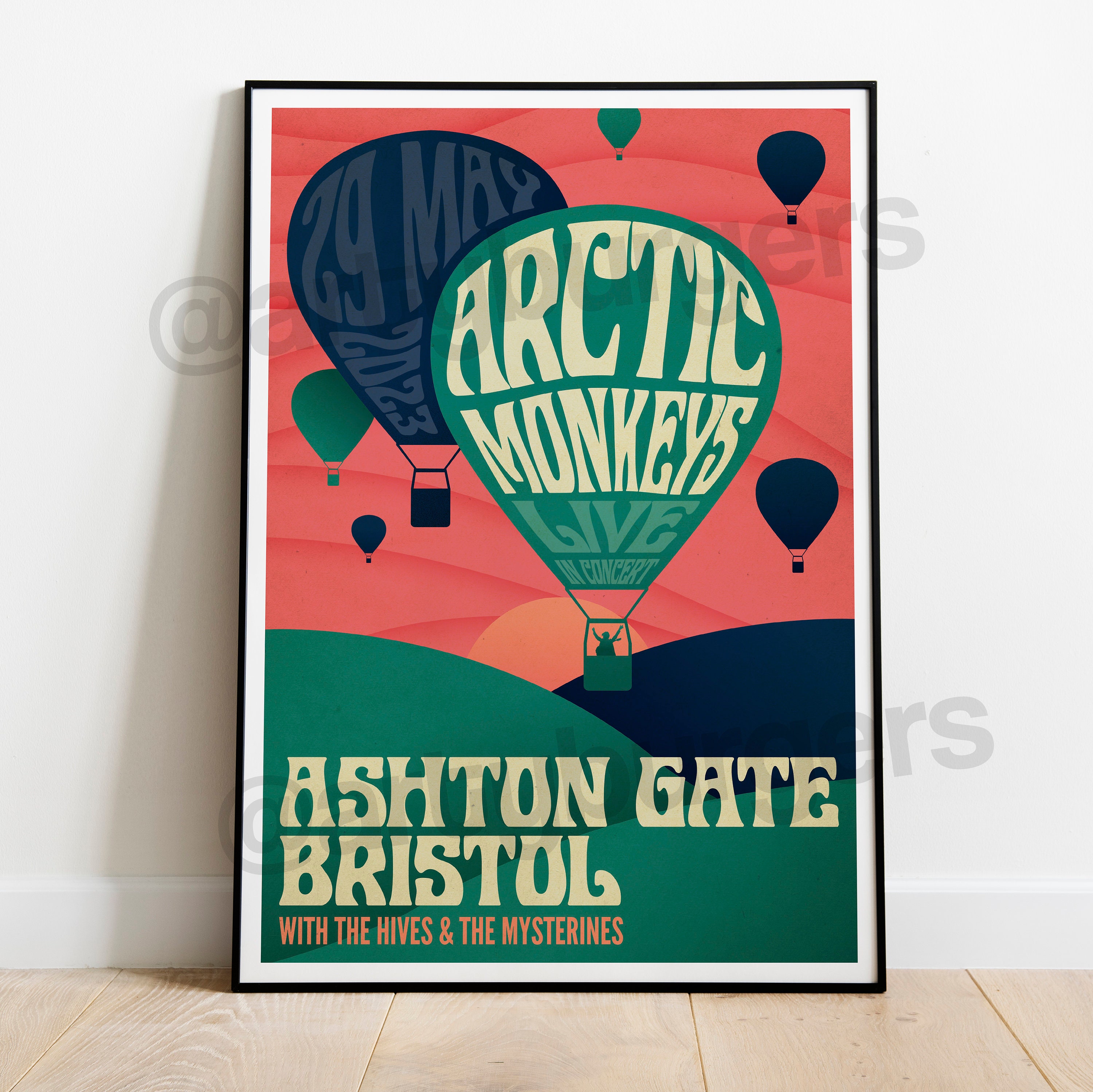 Trendy Arctic Monkeys Live Tour 2023 Posters Designs 2023 | Shop On ...