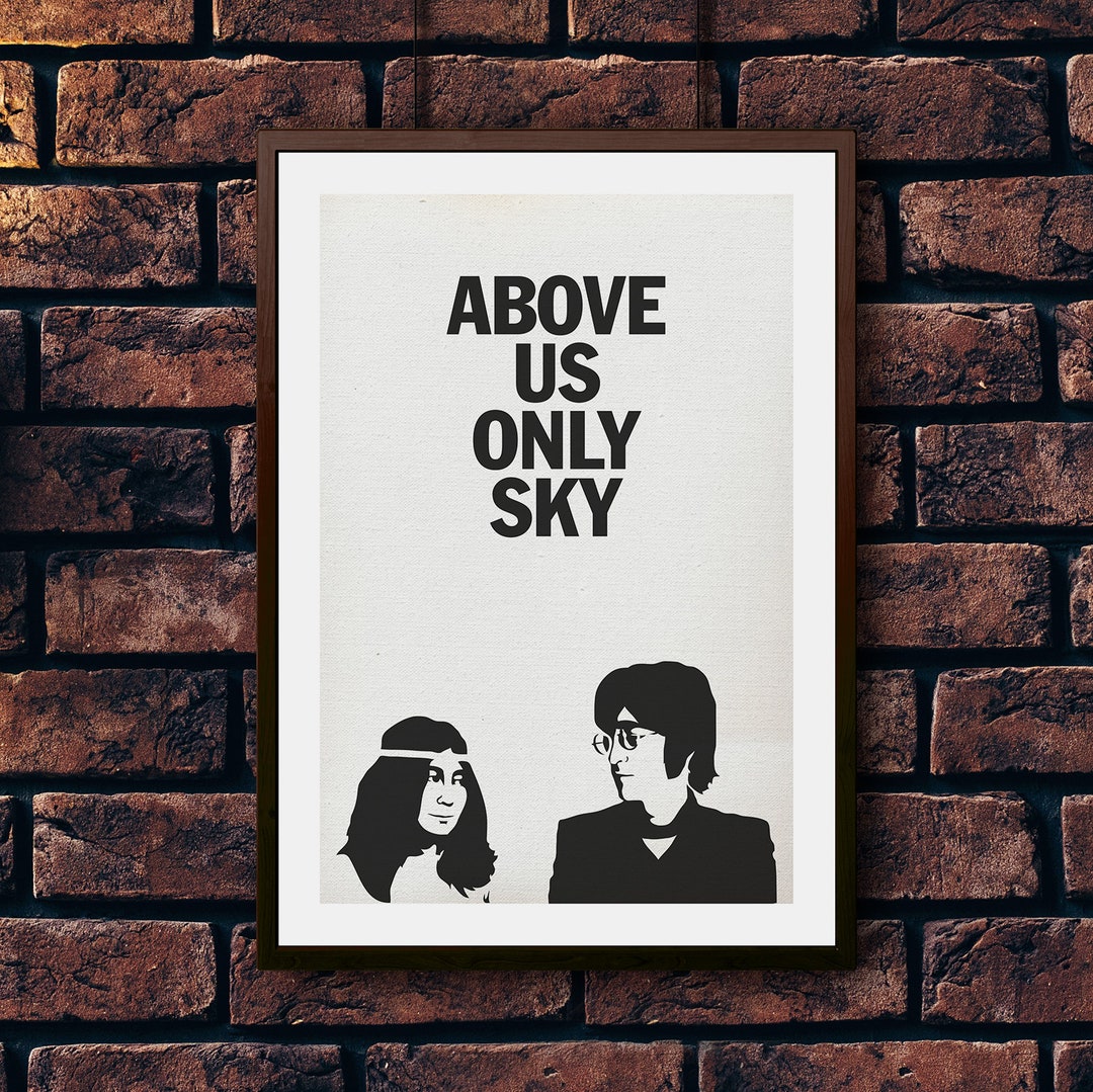 Imagine / letras indie de rock inspiradas / póster de música / - Etsy ...