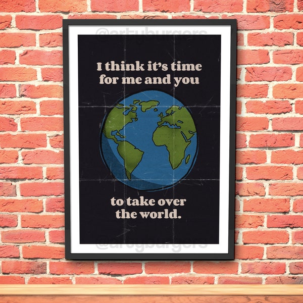 Take Over the World - Etsy