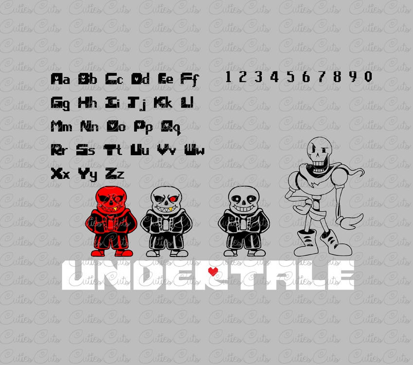Undertale Svg Sans Skeleton Dxf Png Eps Files Vector undertale | Etsy