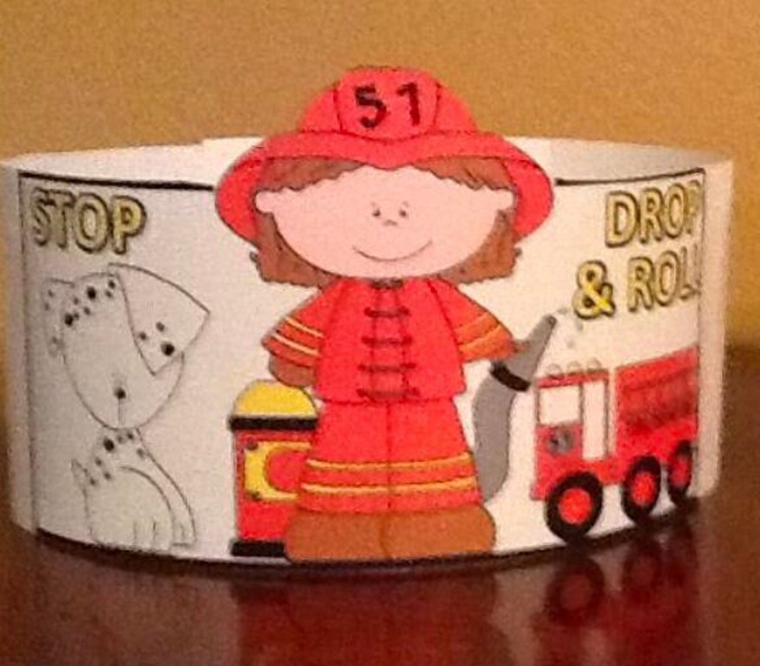 Fire Prevention Fire Fighter Hats - Etsy