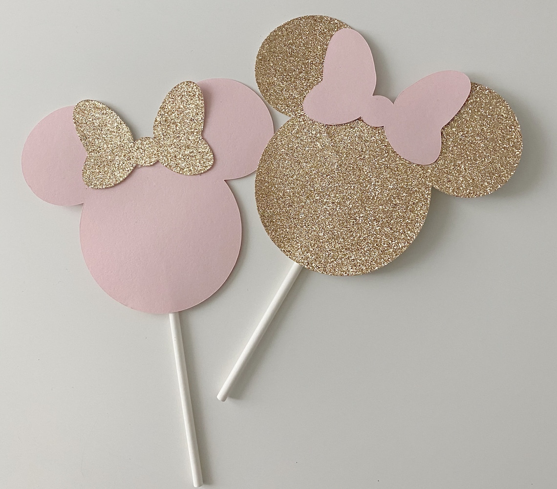 Minnie Mouse Cake Topper, Minnie Mouse Centerpiece, Minnie Mouse ...