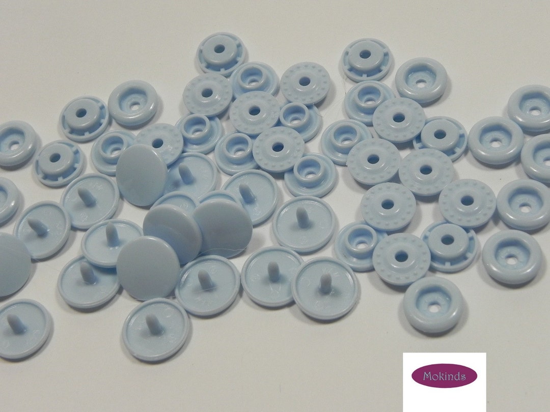 Kam Snaps Light Blue T 5 - Etsy Norway