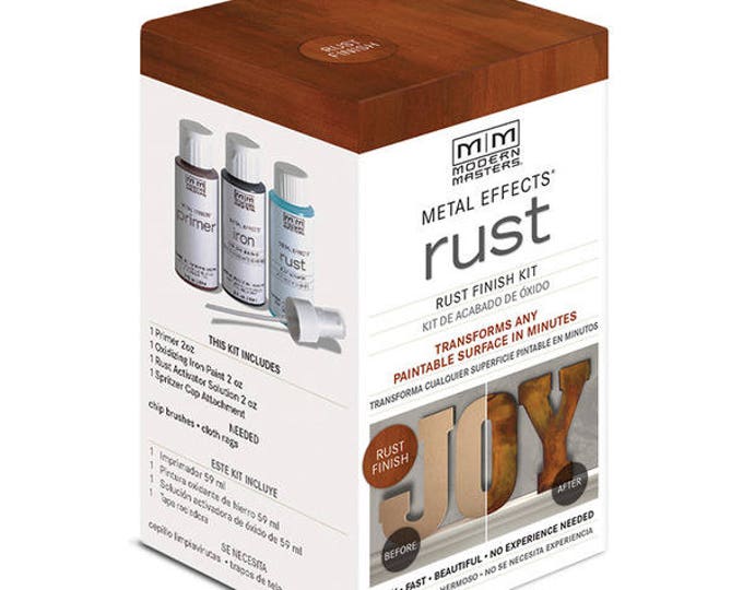 Modern Masters Metal Effects 2oz Rust Finish - Etsy