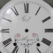 Vintage French Enamel Clock Face With Numbers, Floral Decoration. - Etsy