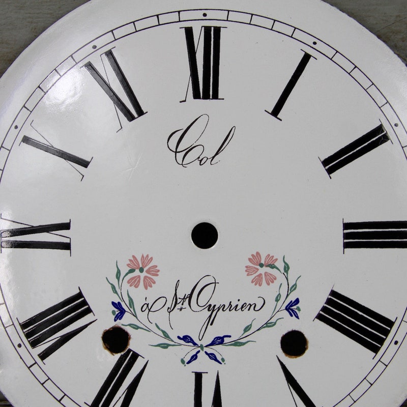 Antique Clock Face - Etsy