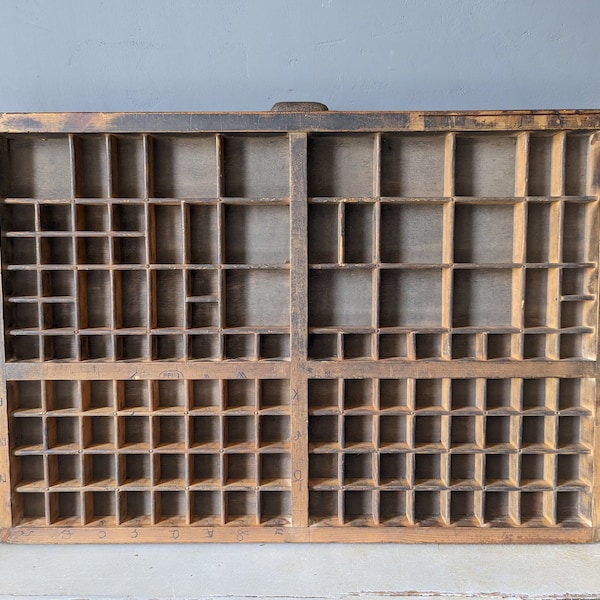 Letterpress Tray - Etsy