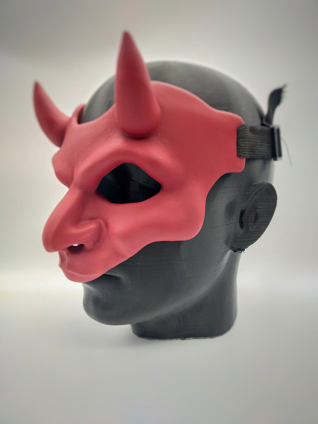 Red Demon Mask / Red Devil Mask - Etsy