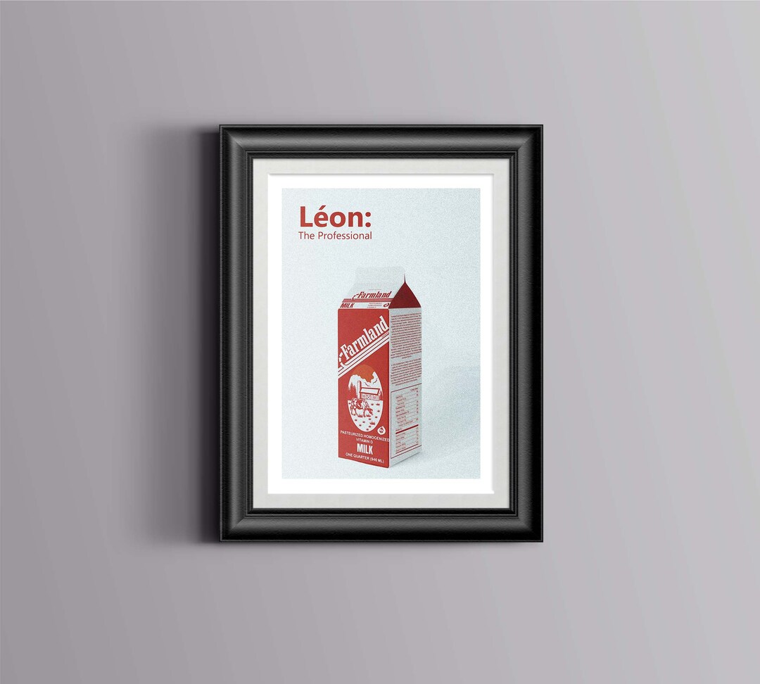 Leon: the Professional Fan Art Print - Etsy