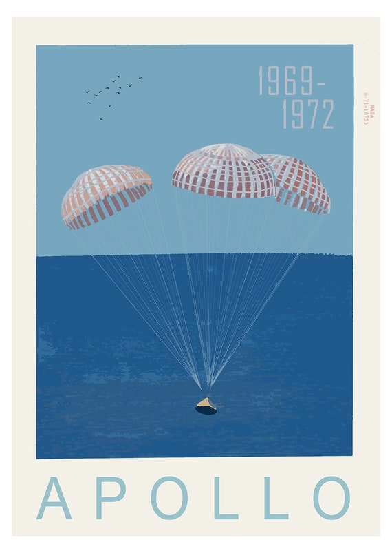 Apollo 11 Splashdown Parachute