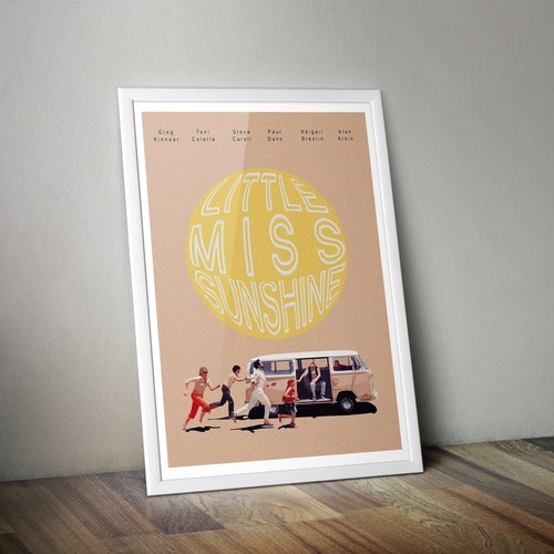 Little Miss Sunshine A4 Art Print - Etsy