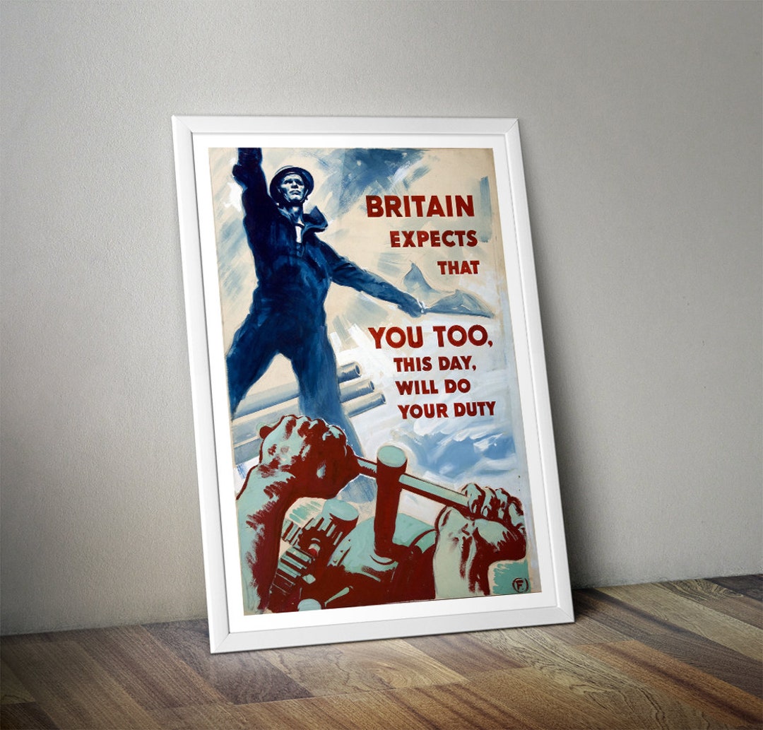 WWII do Your Duty Propaganda Art WW2 British World - Etsy UK