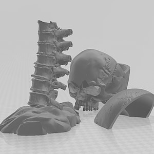 Skull Lamp - 3D Stl Printable - Etsy