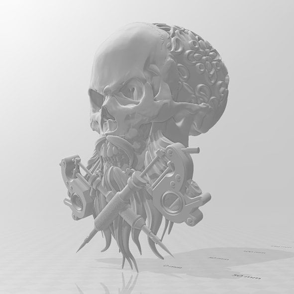 Skulls Big Pack Over 210 Different Stl 3d Printable - Etsy