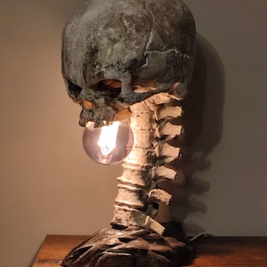 Skull Lamp - 3D Stl Printable - Etsy