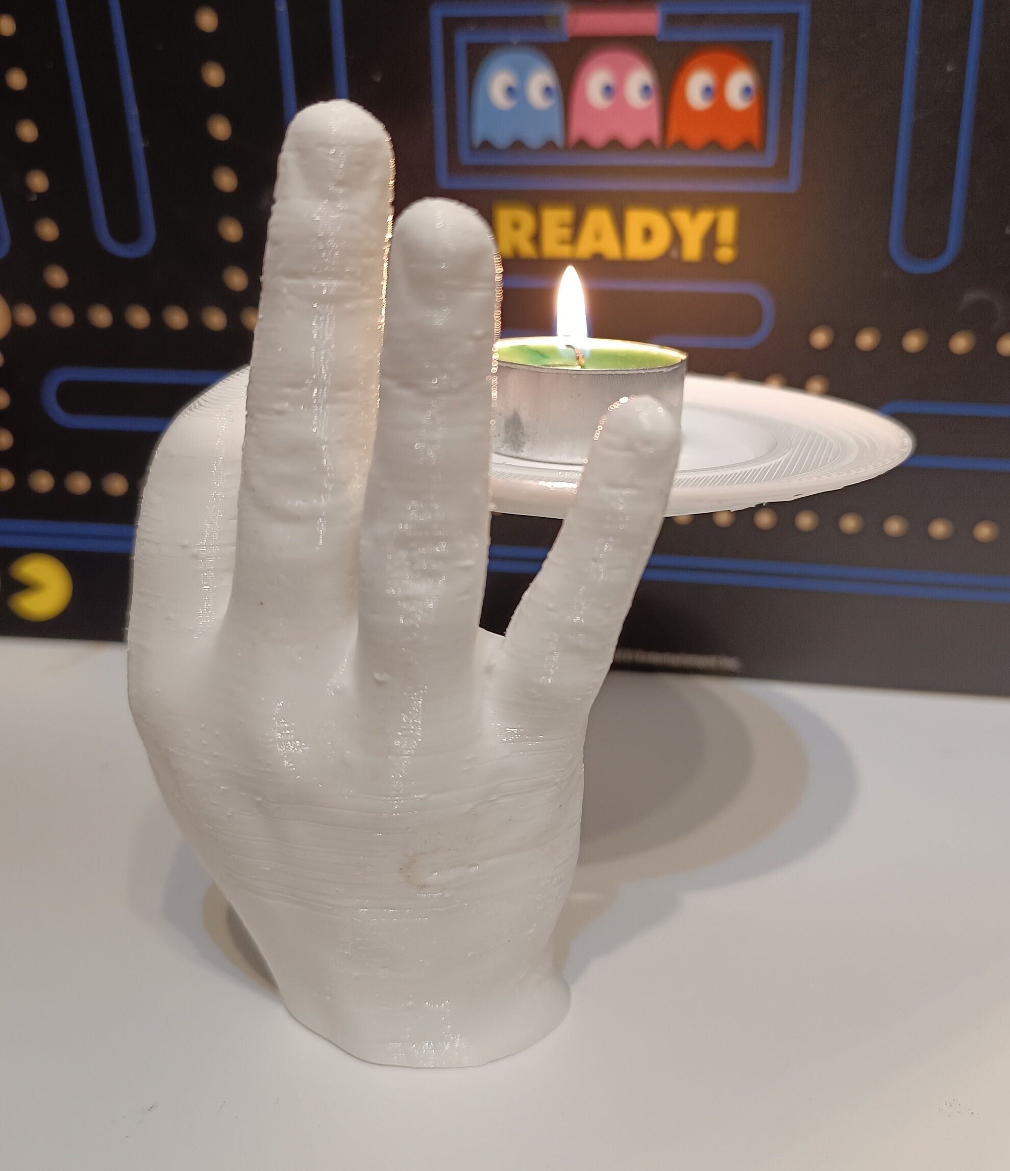 Hand With Floating Tray 3d Stl Printable - Etsy