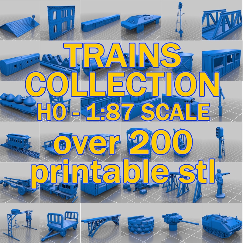 1 87 Model Trains - Etsy