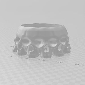 Over 60 Skull Vases and Bowls - 3d Stl Printable - Etsy
