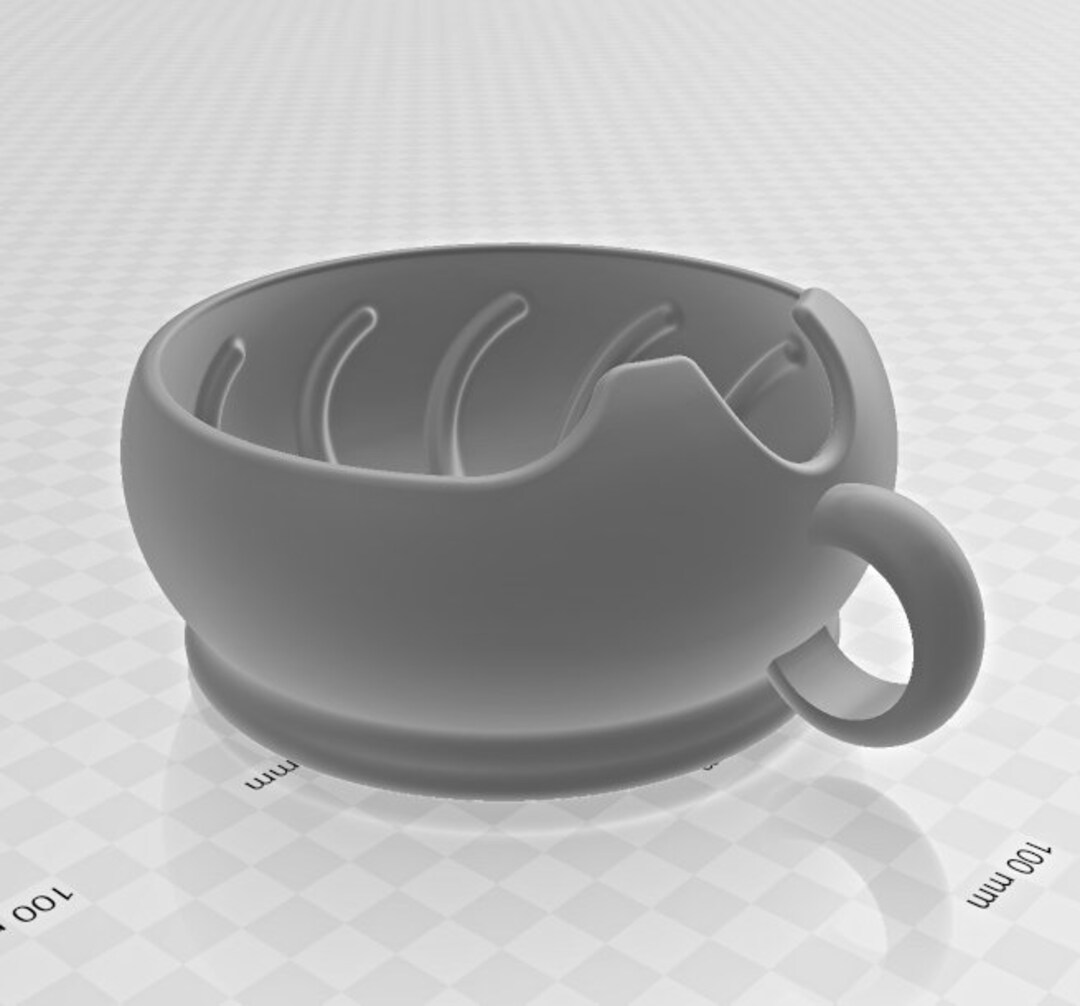 Beard Soap - Shaving Bowl - 3d Stl Printable - Etsy