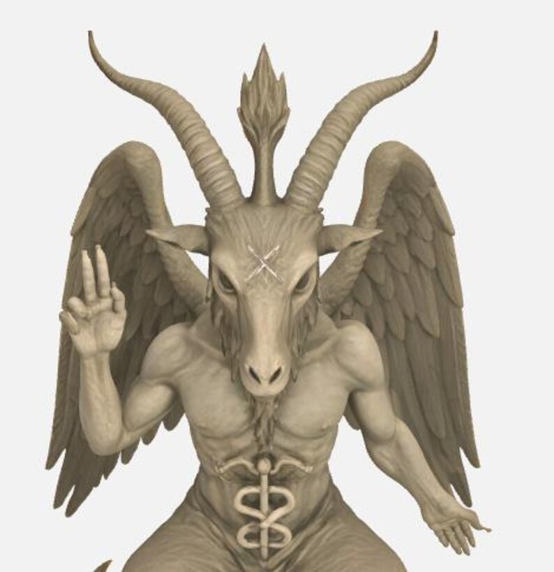 Baphomet Demon Statue - STL 3d Printable - Etsy Canada
