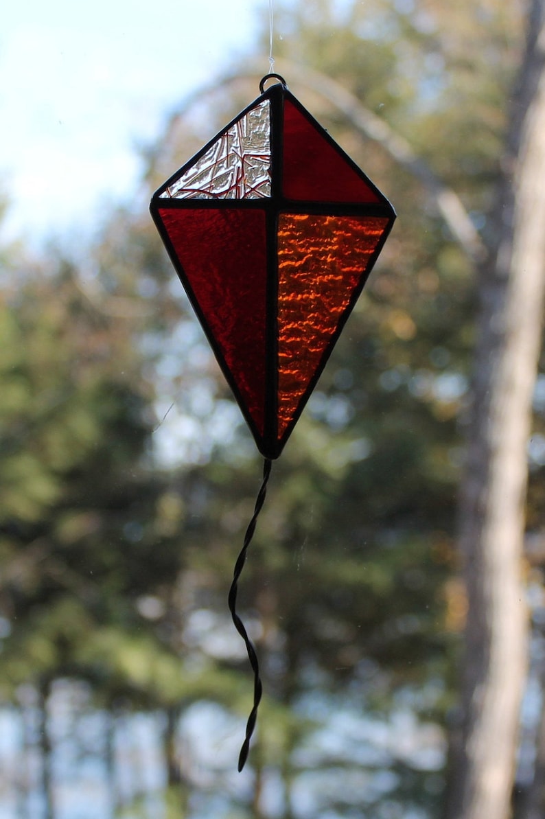 Stained Glass Kite - Etsy