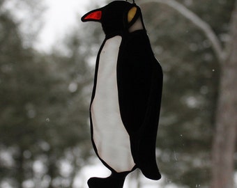 Stained Glass Penguin - Etsy