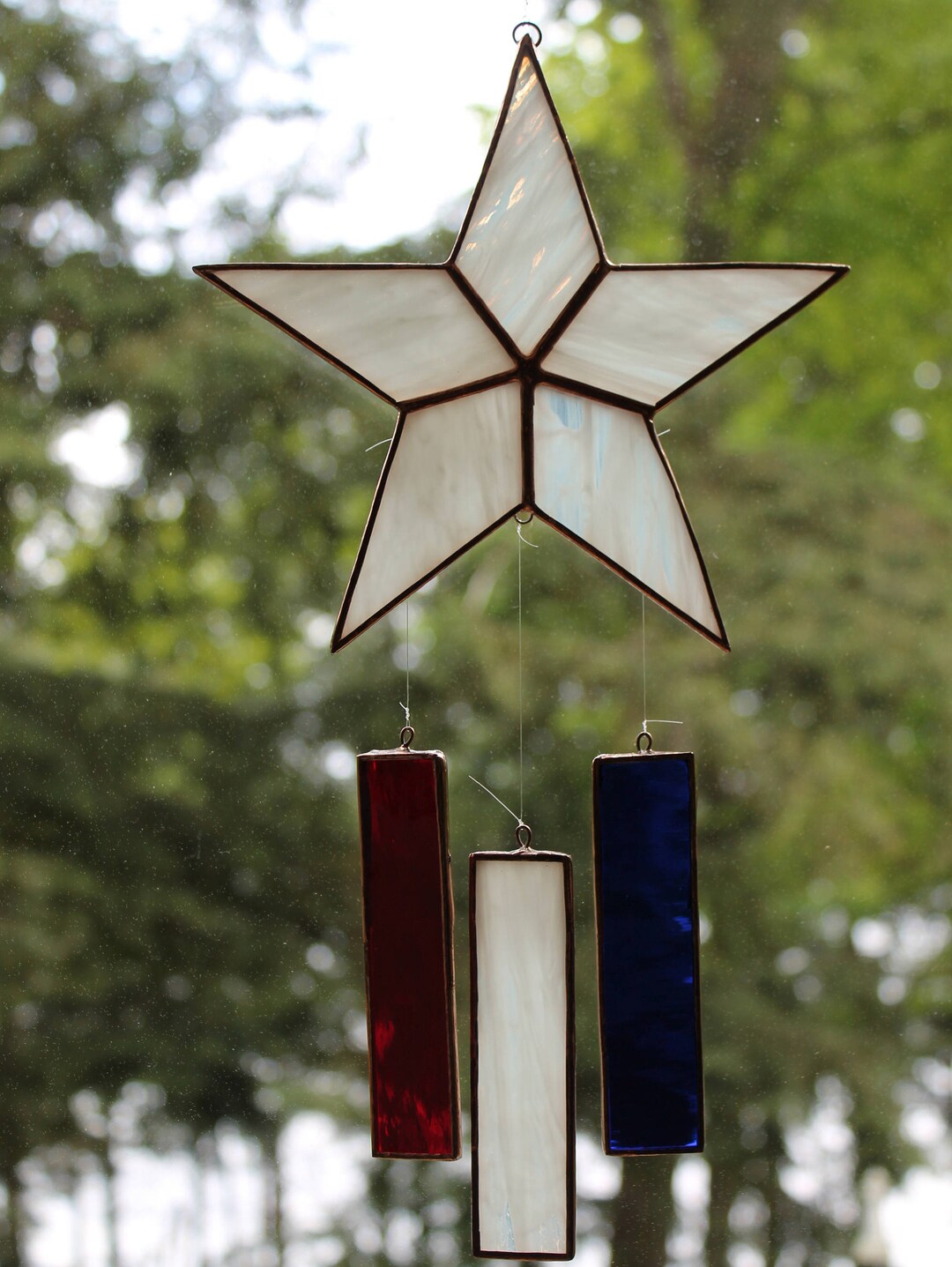 Star and Stripes Suncatcher - Etsy