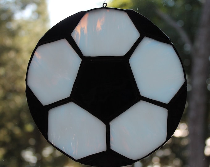 Stained Glass Soccer Ball - Etsy