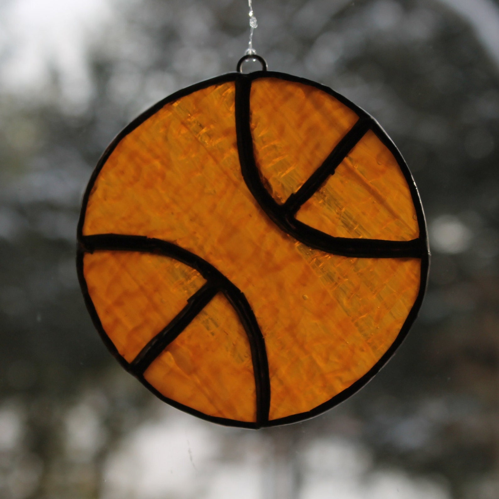 Stained Glass Volleyball, Football, Basketball, Baseball - Etsy
