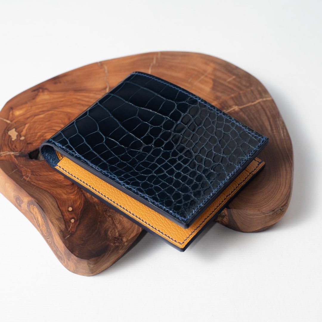 CUSTOM Alligator Wallet - Classic Bifold - Etsy